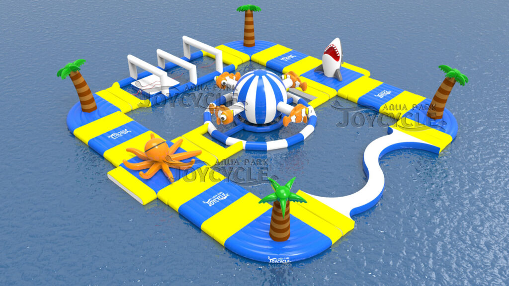 Floating Inflatable Water Park Underwater World JC-APS002 - Joycycle ...