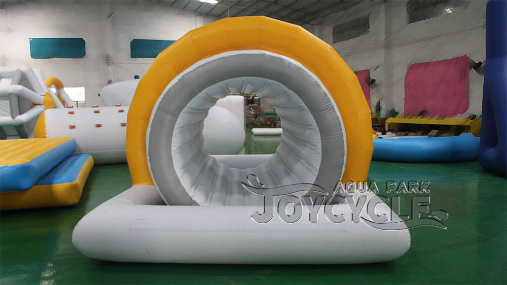 Fun Inflatable Barrel Roll Water Game JC-21005 - Joycycle Aqua Park