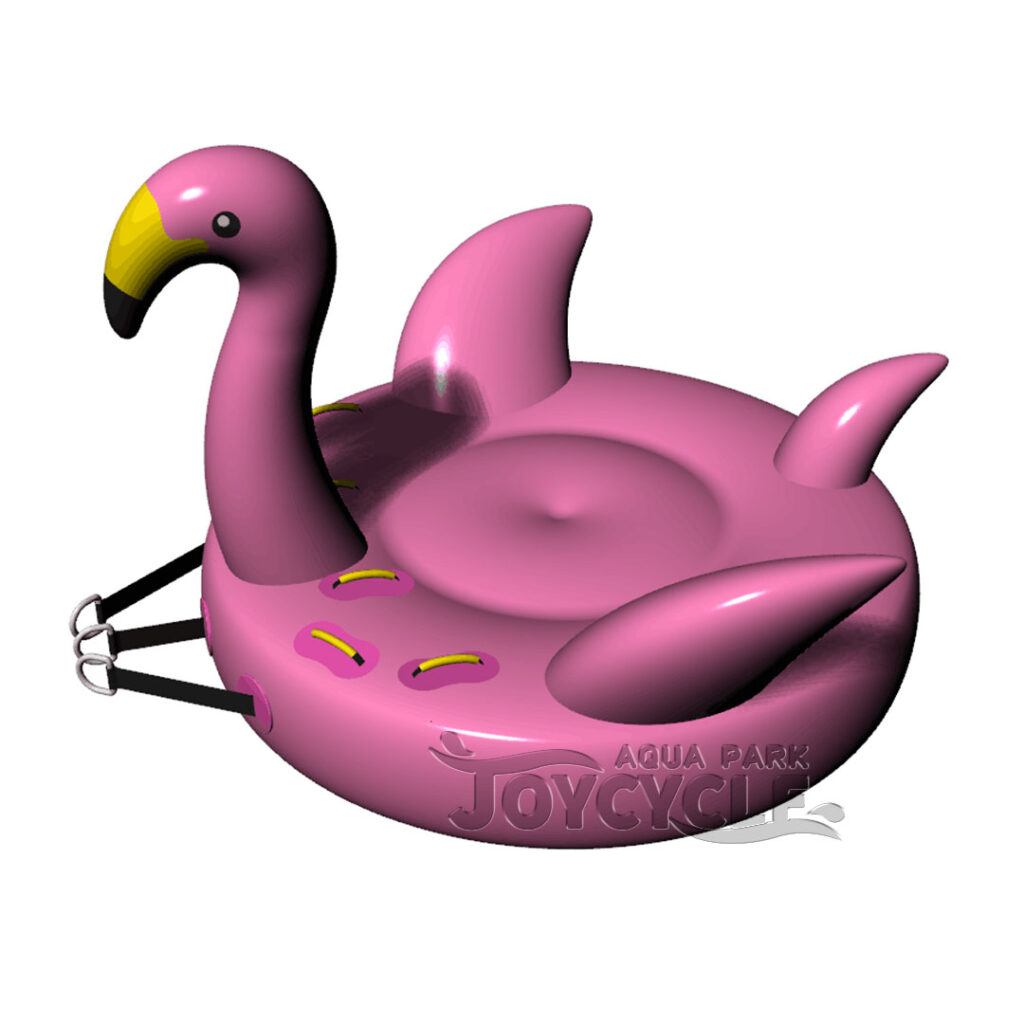 Towable Flamingo Tube Boat Inflatable Water Sport JC-017 - Joycycle ...