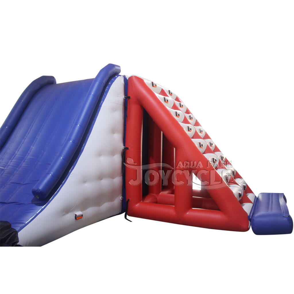 Inflatable Floating Climbing Tower Slide JC-22033 - Joycycle Aqua Park