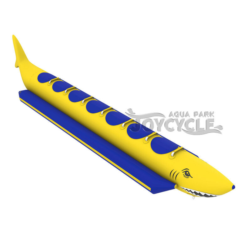 Inflatable Banana Boat Towable Shark JC-BA-2304 - Joycycle Aqua Park
