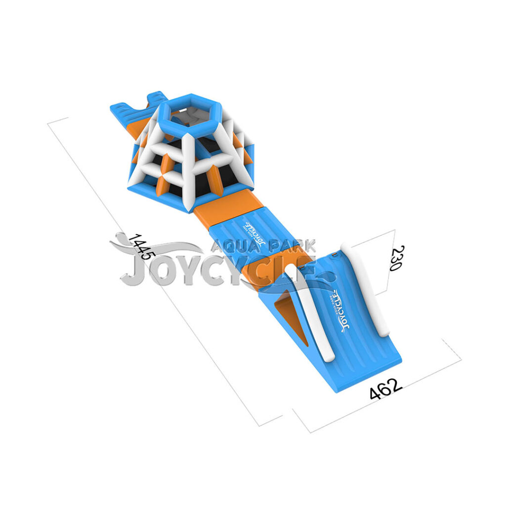 Floating Inflatable Water Obstacle Course JC-APS069 - Joycycle Aqua Park