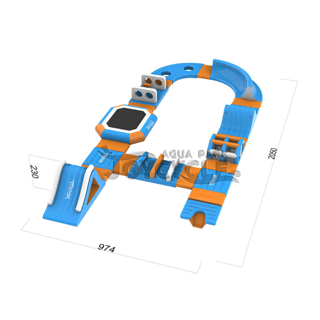 Small Roundabout Floating Inflatable Trampoline Water Park JC-APS066 ...